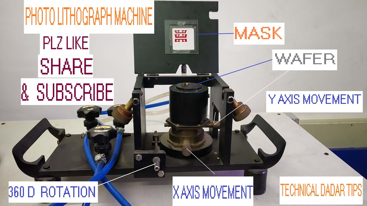 PHOTOLITHOGRAPHY MACHINE - YouTube