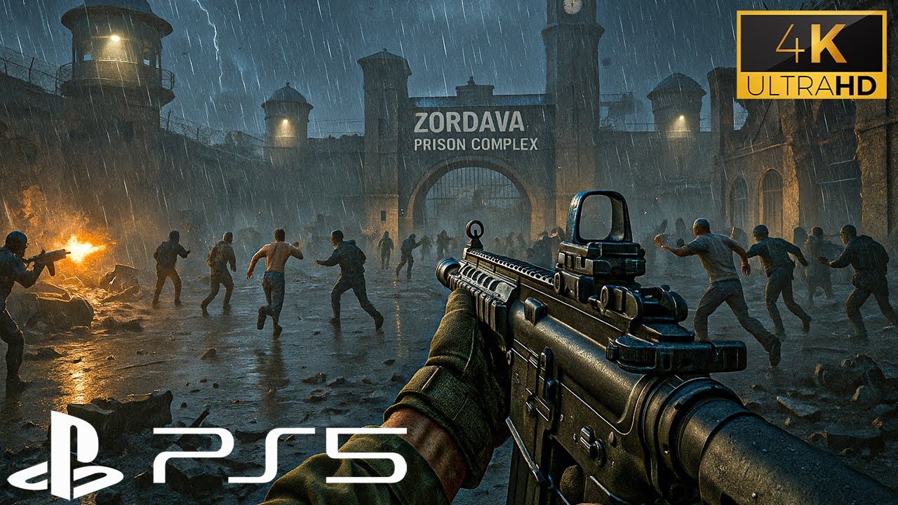 Russia Prison Break Massacre | Ultra Realistic Immersive Graphics ...