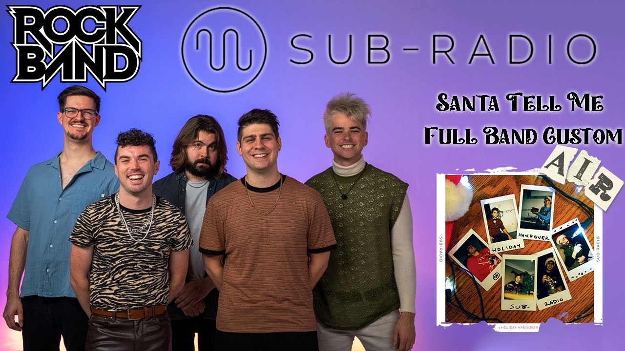 Sub Radio - Santa Tell Me RB3 Full Band Chart Preview - YouTube