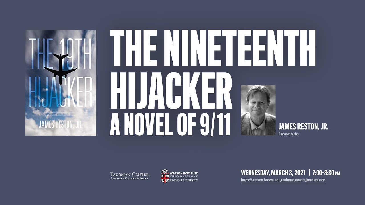 James Reston, Jr.: The Nineteenth Hijacker: A Novel of 9/11 - YouTube