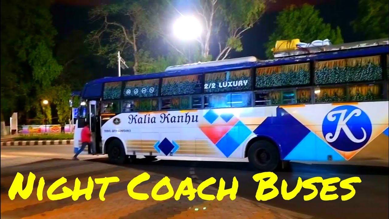 Night Coach Buses ROURKELA - YouTube