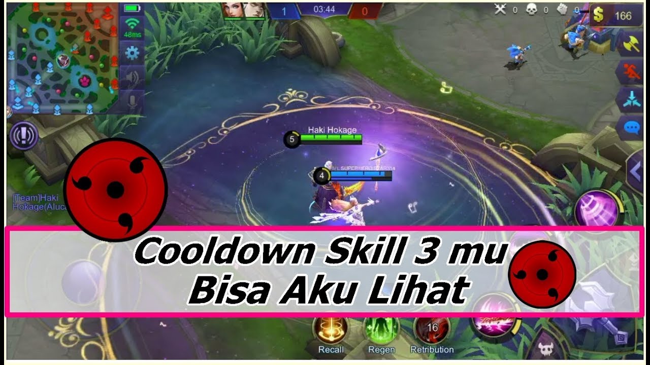 TRIK RAHASIA MELIHAT COOLDOWN SKILL 3 PLAYER LAIN - YouTube