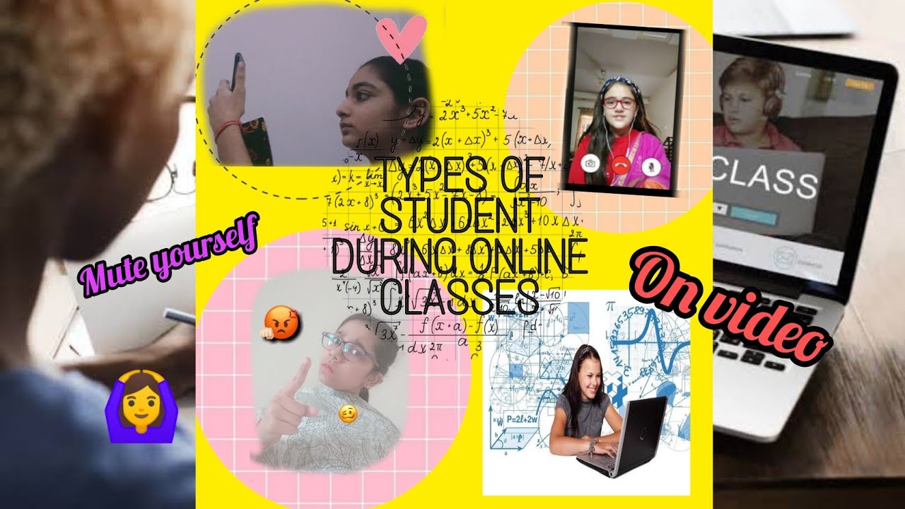 Types of students during online classes 🤔 - YouTube