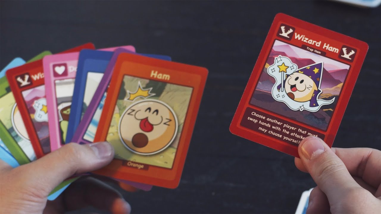 Hoard the Hams Card Game - YouTube