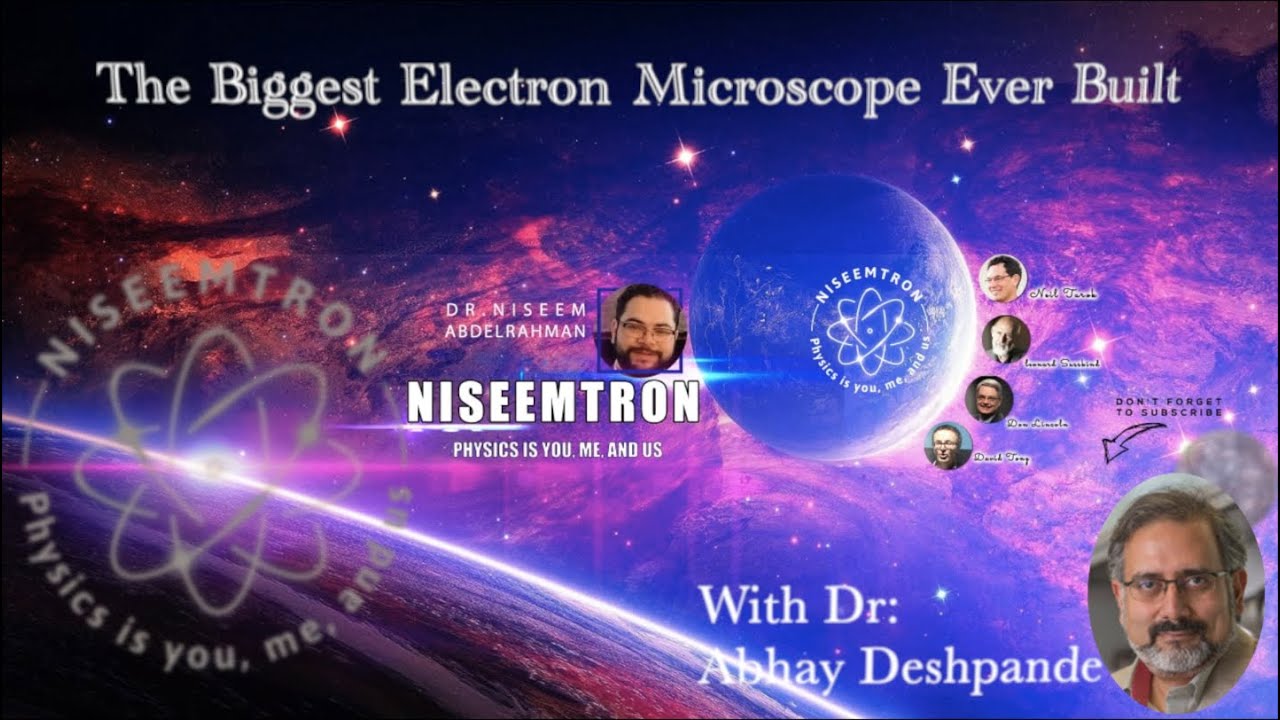 The Biggest Electron Microscope Ever Built | أكبر مجهر إلكتروني تم ...