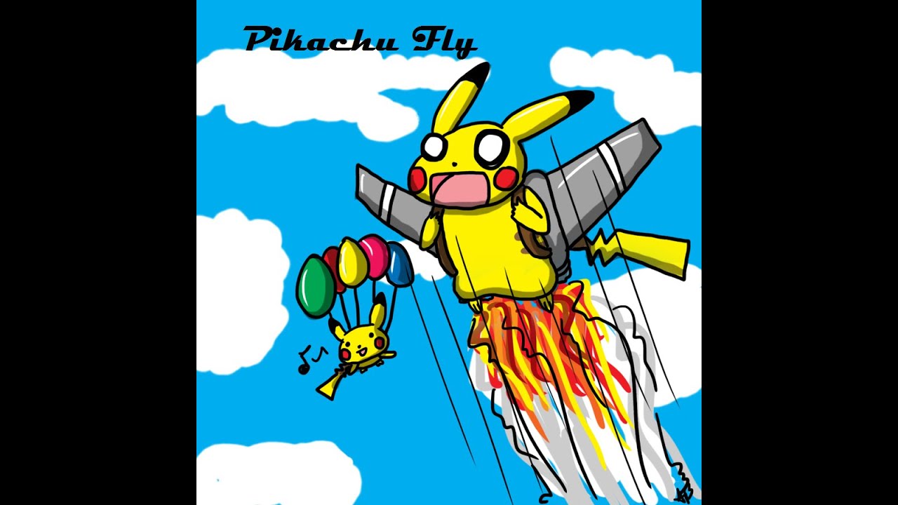 Pikachu Fly - YouTube