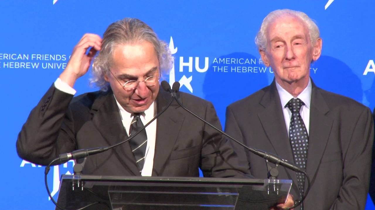 Award Recipient Theodore N. Mirvis accepting AFHU’s George A. Katz ...