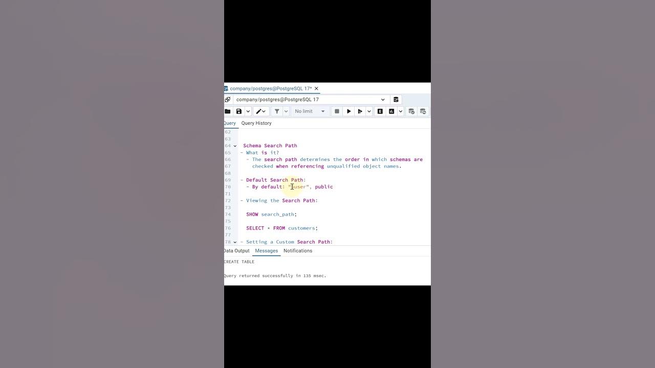 What Is Default Search Path In PostgreSQL || Best PostgreSQL Tutorial Shorts - YouTube