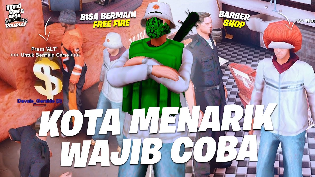 SERVER GTA SAMP INI JADI PILIHAN TERBAIK PLAYER PEMULA ! - REVIEW ...