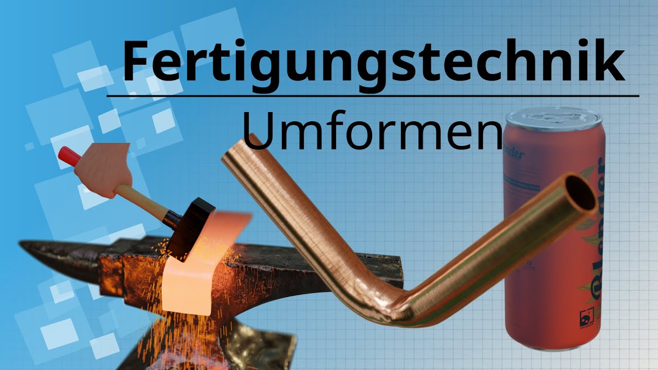 Grundlagen Umformen (Schmieden, Walzen, Tiefziehen, Strangpressen ...