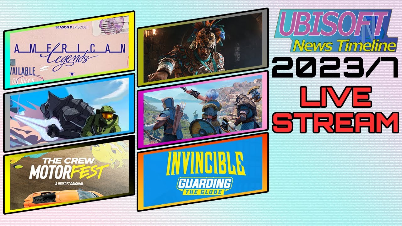 Ubisoft News Timeline 2023/7 Live Stream - YouTube