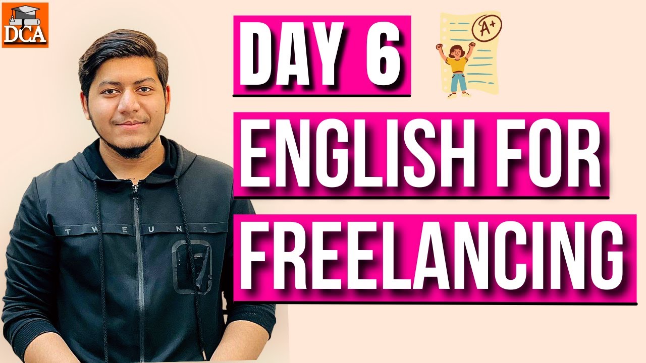 📢Day 6: English For Freelancing । Free Digital Marketing Workshop ...