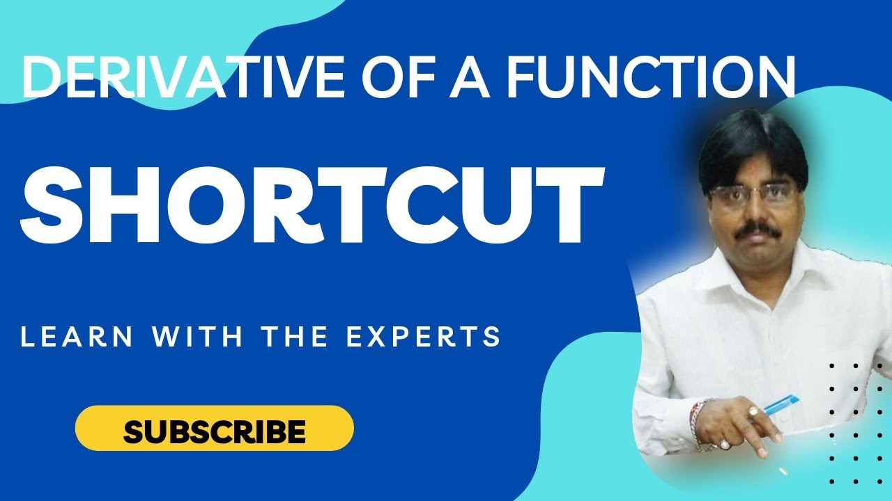 Derivative - Shortcut. Solution in 5 seconds - YouTube