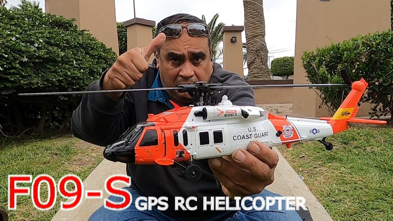 YU XIANG F09-S RC HELICÓPTERO CON GPS,FPV, SISTEMA ÓPTICO DE POSICIÓN ...