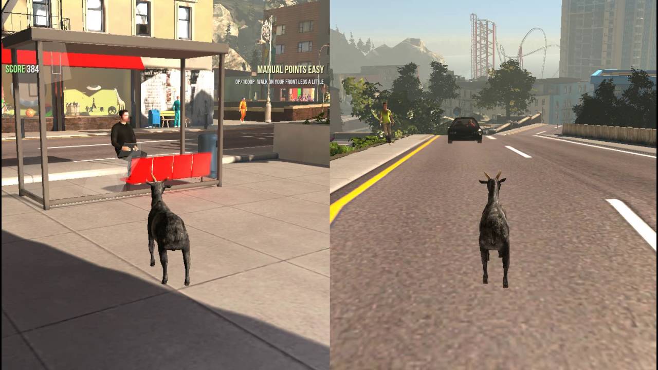 SECRET COMMAND KEY goat simulator - YouTube