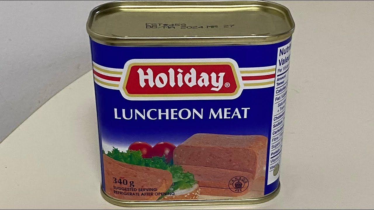 Holiday Luncheon Meat 🐷 - YouTube