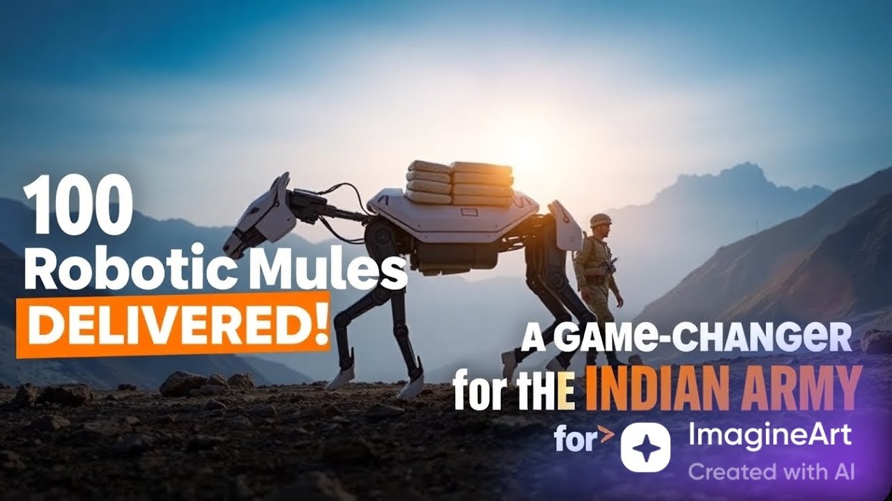 "Revolutionizing the Battlefield: Aeroarc Delivers 100 Robotic Mules to ...