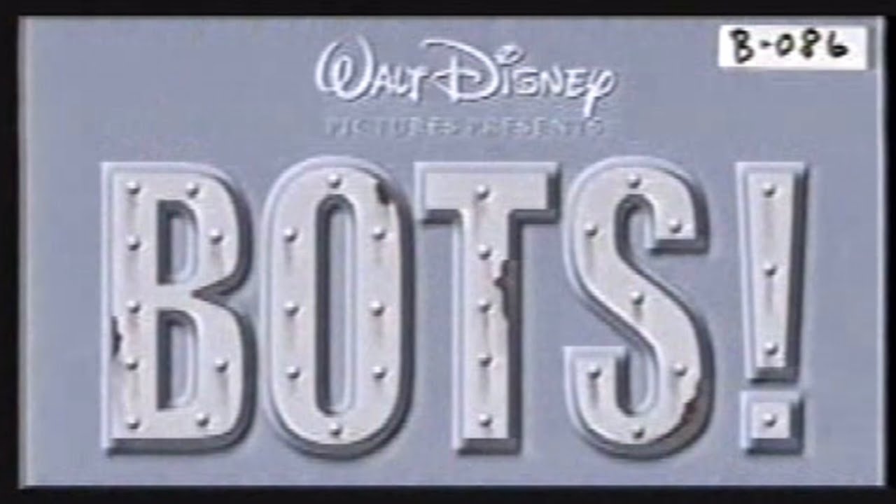 (NEW SUPER RARE LOST MEDIA FOUND!) CANCELLED DISNEY MOVIE "BOTS!" 2008 ...