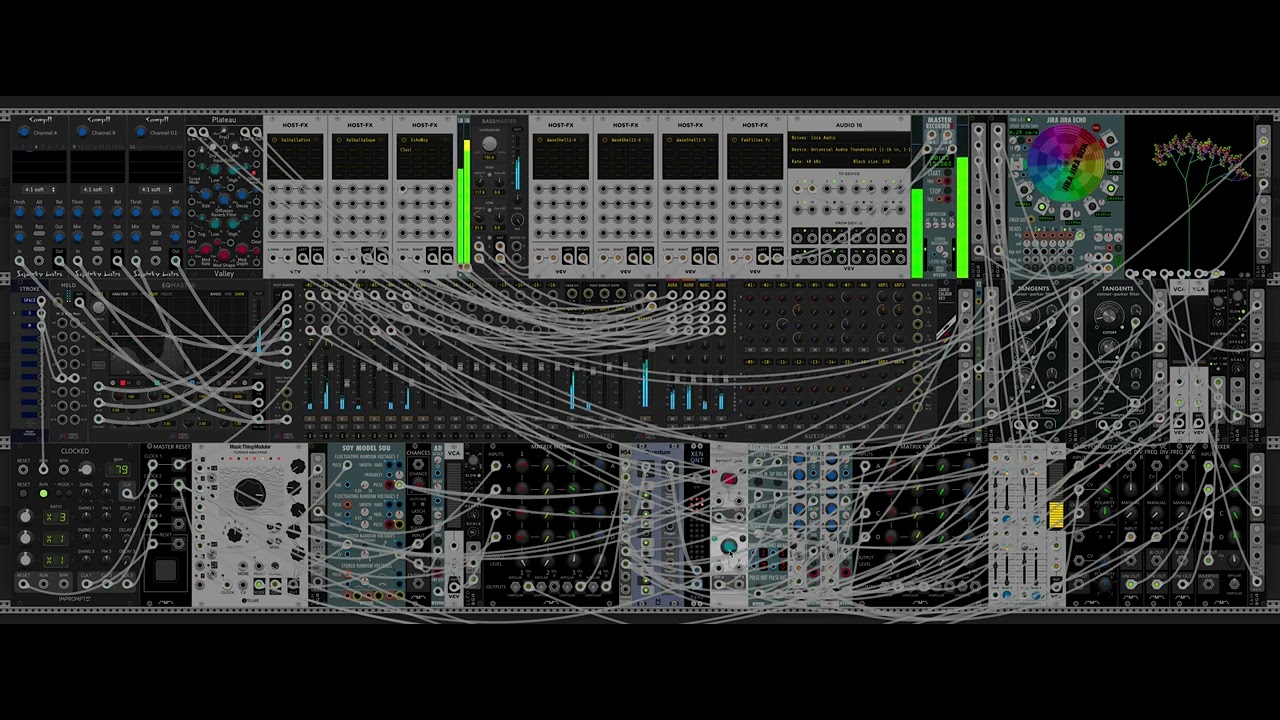 Creating variations in pitch voltages with a matrix mixer - YouTube