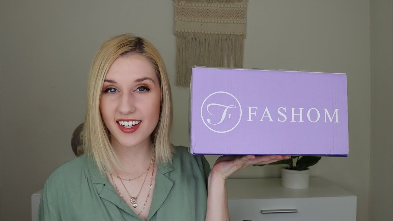 Fashom | Unboxing & Try-On | April 2021 - YouTube