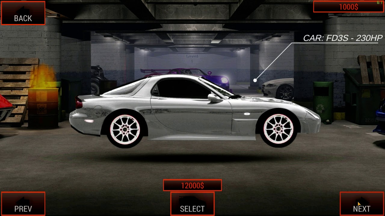 Japan Drag Racing 2D All Cars/Car List - YouTube