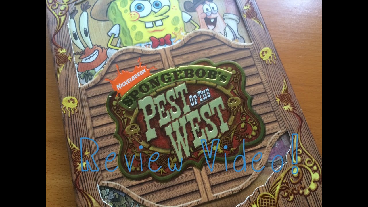 SpongeBob Pest of the West DVD Review Video - YouTube