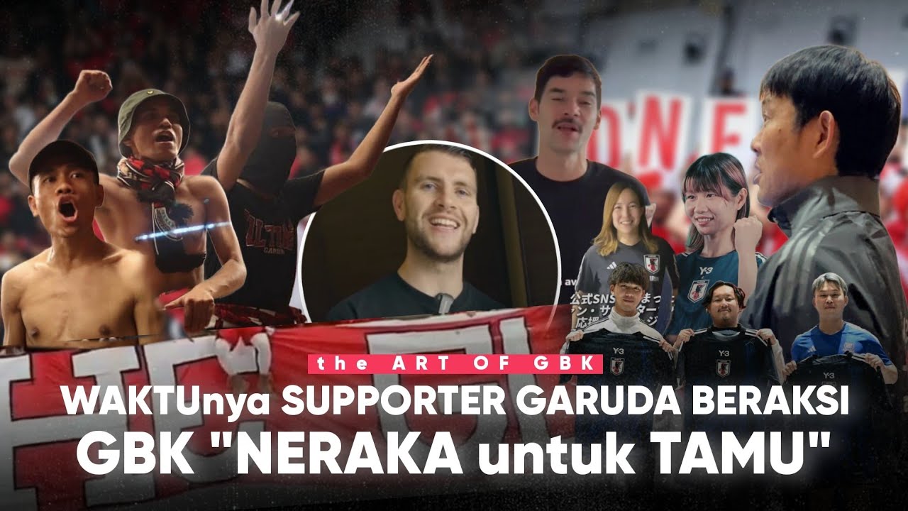 Semua pakai Jersey Merah ‘Sejarah Baru di GBK Tercipta’ Jepang ...