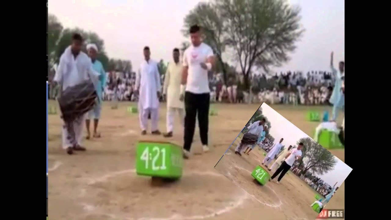 Pehlwan Mobeen Butt Stone Lift In MOTA GHARBI 4man22Kg - YouTube