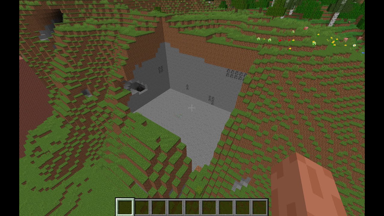 How to clear land in Minecraft with commands - YouTube