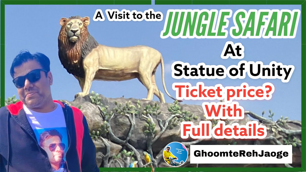 Jungle Safari|Statue of Unity|Gujarat|Travelvlog - YouTube