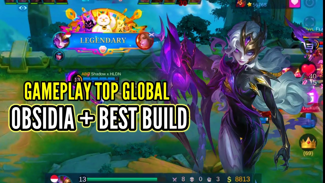 TOP GLOBAL OBSIDIA | BEST BUILD OBSIDIA BY SHADOW X HLDN - Mobile ...