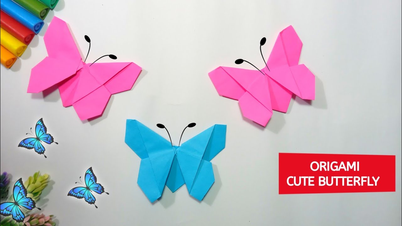 Origami Butterfly - Butterfly Origami Easy Tutorial | Hello Origami ...