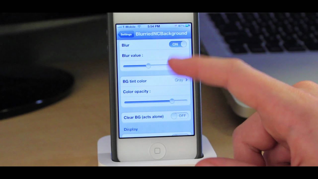 Best Cydia Tweaks - Blurry Notification Center Theme - YouTube
