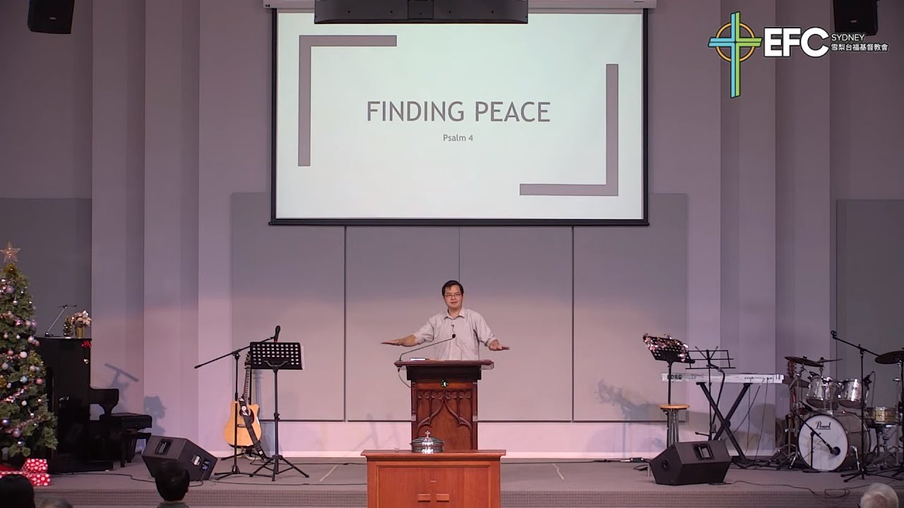 2024-01-07 Finding Peace | Ps. Boon Quah | English Service 9:15AM ...