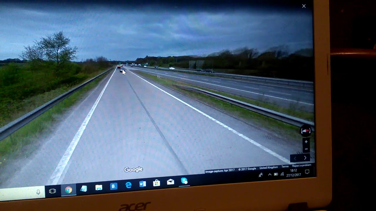 Google Street View M4 Junction 33(Cardiff West) to Junction 35(Bridgend ...