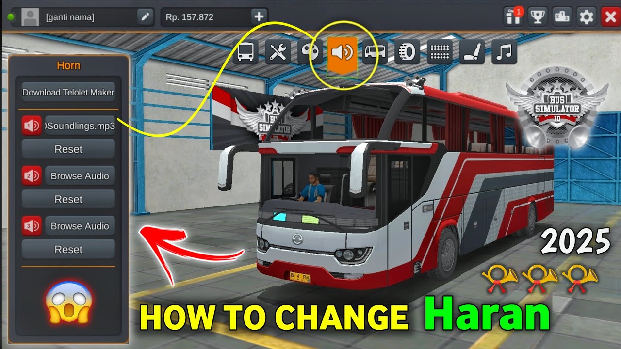 How To Change Haran Bus Game For Bus Simulator Indonesia 2025 | Bussid ...