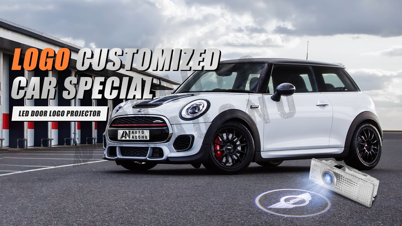 MINI Door Projector Lights - AoonuAuto - YouTube