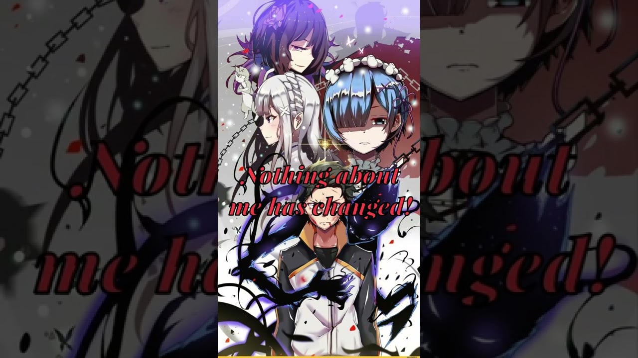 Re:Zero Subaru Quote "I hate myself" Part 4 - YouTube