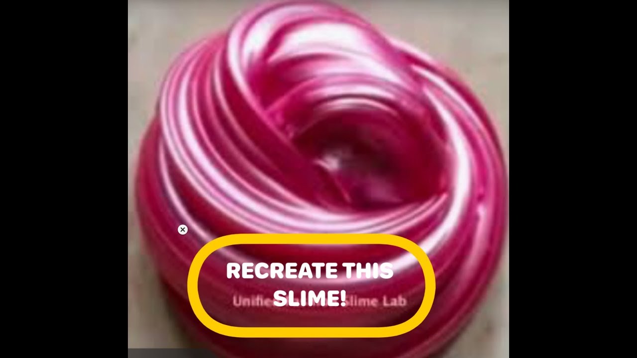 RECREATE this slime challenge - YouTube