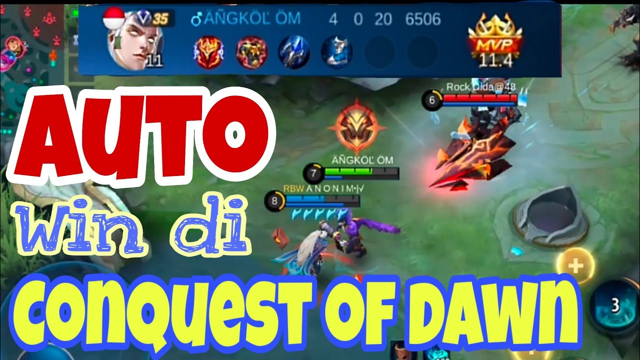 MOBILE LEGENDS | MVP (CRAZY ESTES) | CONQUEST OF DAWN. S18 - YouTube