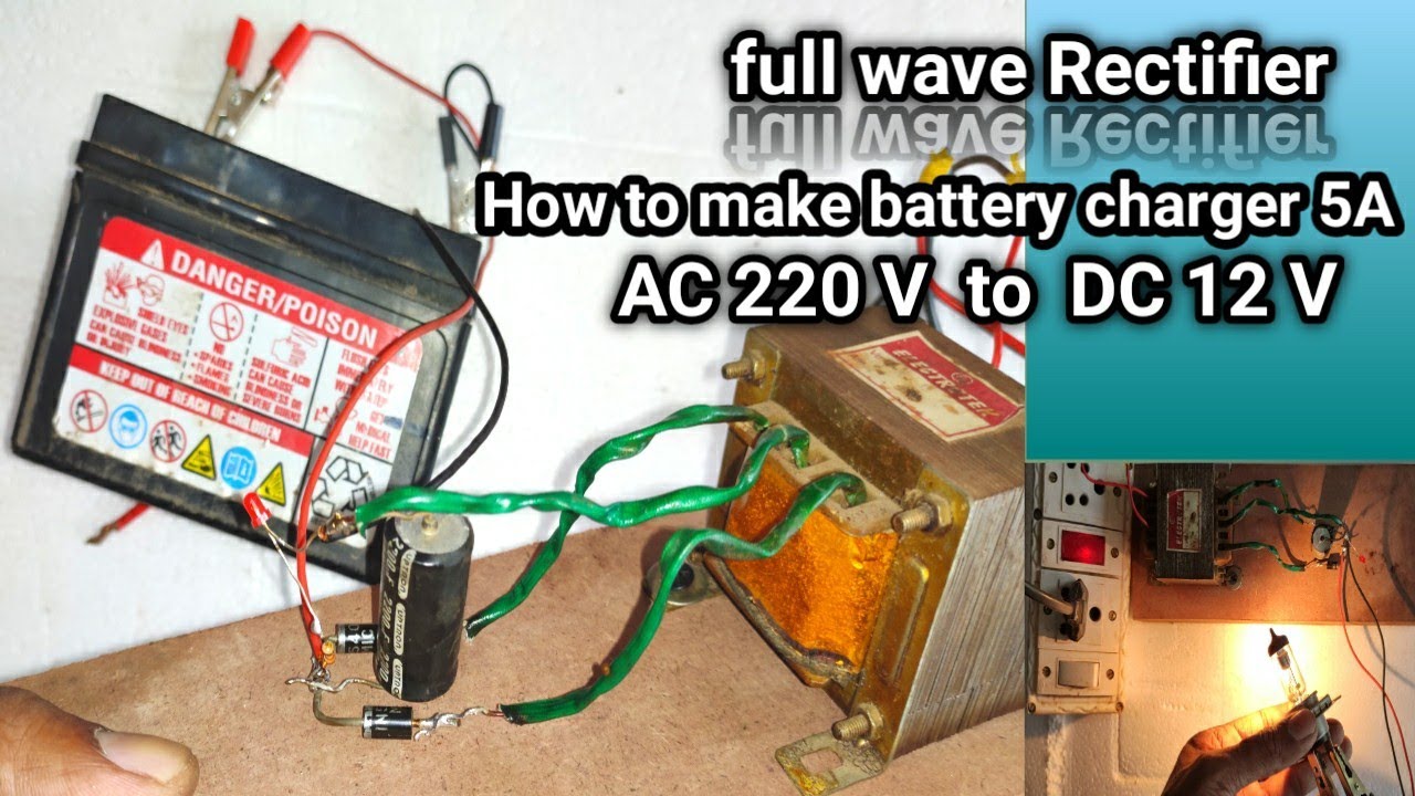 How to make Full Wave rectifier With center Tap Transformer | # ...