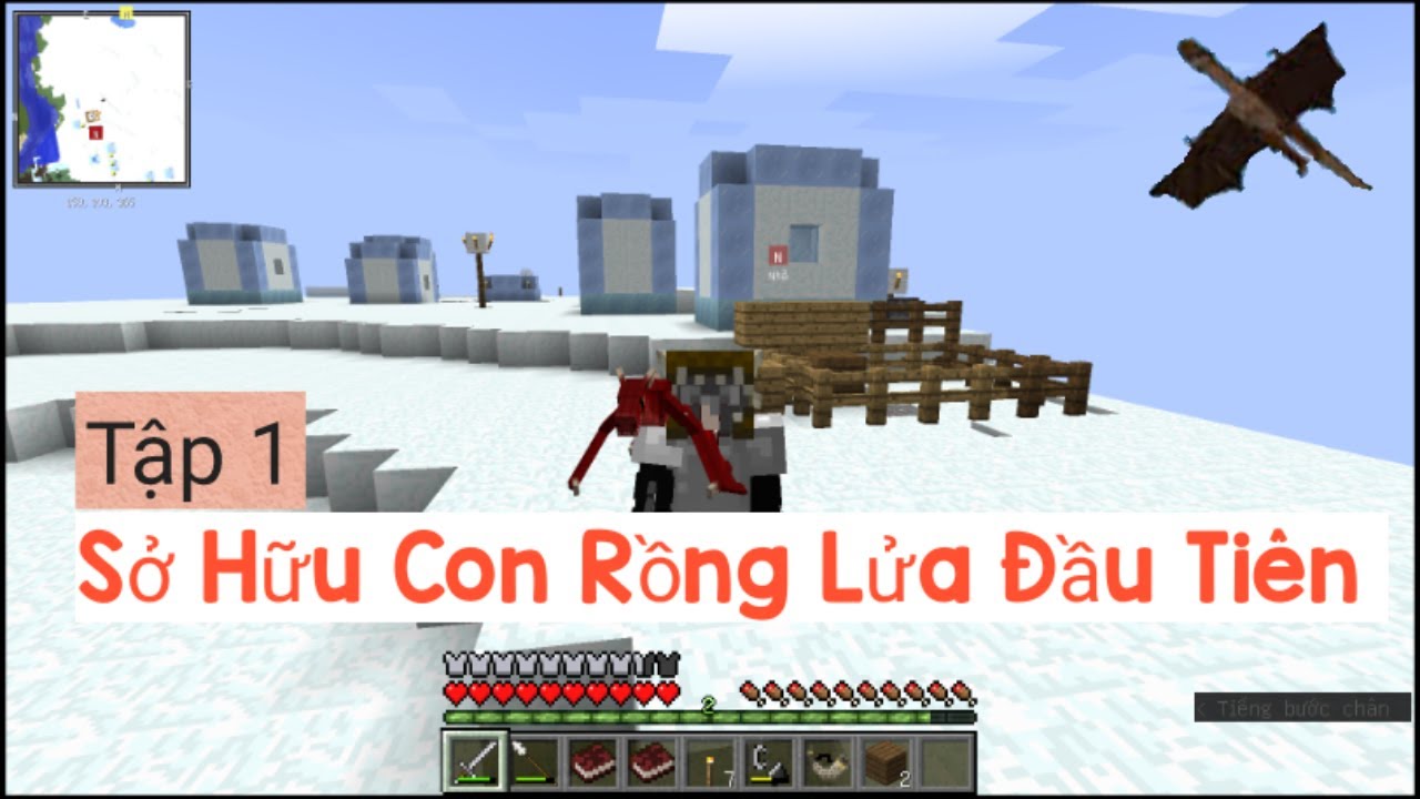 Minecraft Kỵ Sĩ Rồng - Tập 1 | Sở Hữu Con Rồng Lửa Đầu Tiên - YouTube