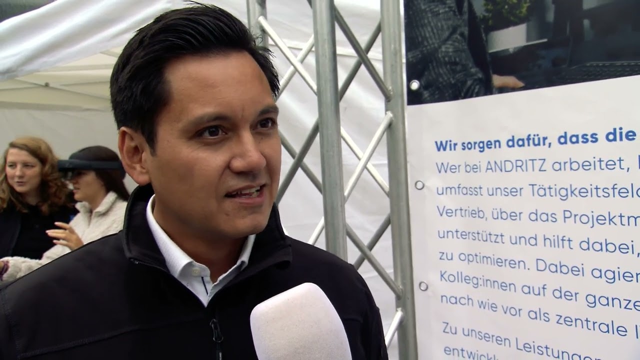 Michael Aschenbrenner gibt Einblick in die IT-Welt bei ANDRITZ (german ...