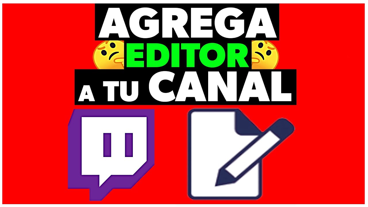 😱Cómo dar EDITOR a alguien en Twitch 2024 *roles* Curso de Twitch - YouTube