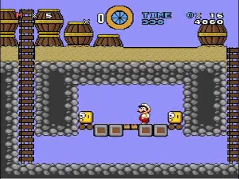 SMW Custom Level: Wario Land 1 1-1 - YouTube