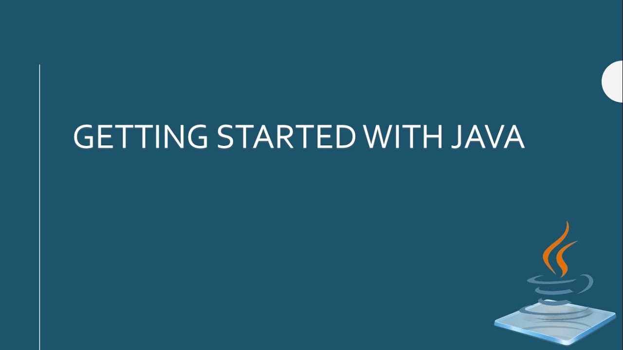 Lesson 2 Your First Java Program Youtube