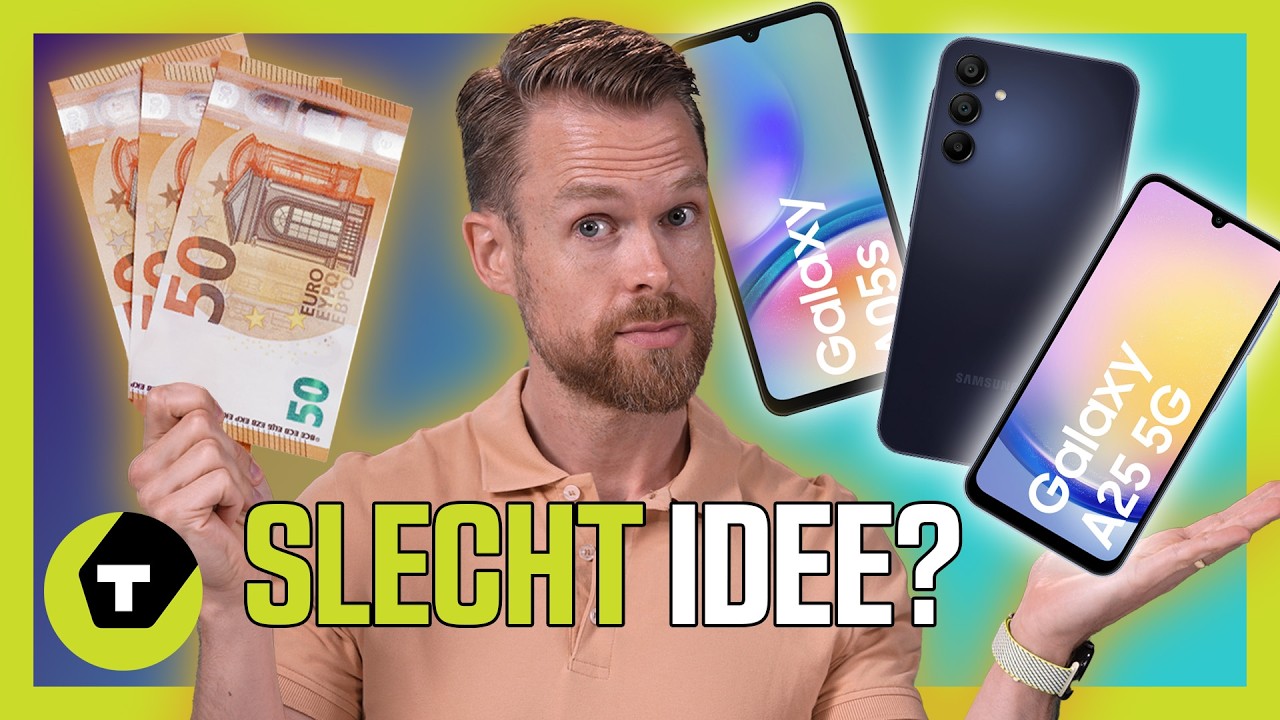 Hoe goed zijn Samsungs goedkoopste telefoons? Galaxy A05s, A15 en A25 ...