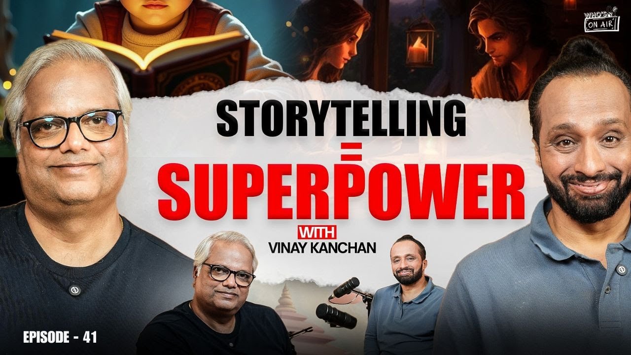 Storytelling & Brand Building Secrets ft.Vinay Kanchan | How to Be Creative & Build a Personal ...