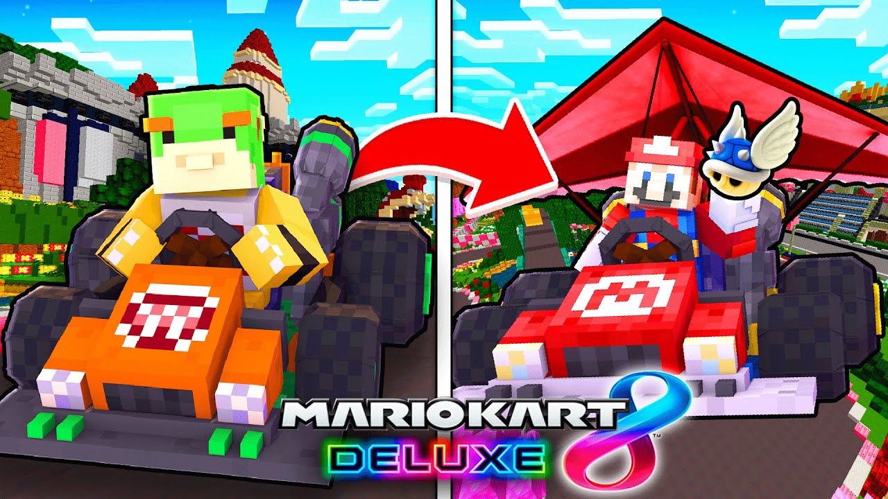 Mario Kart Royal Raceway In Minecraft! - YouTube