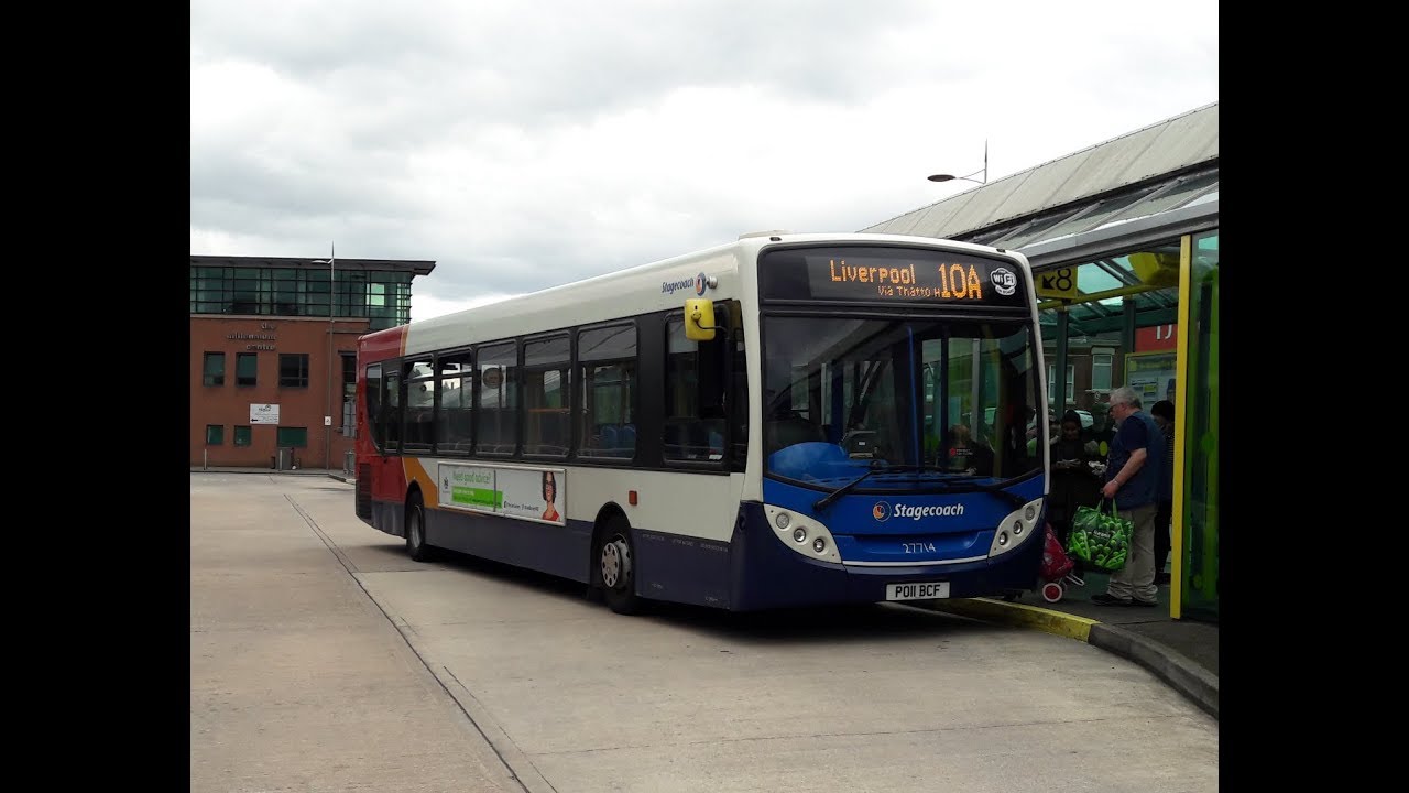 Stagecoach Merseyside Alexander Dennis Enviro 300 27714 PO11BCF - YouTube